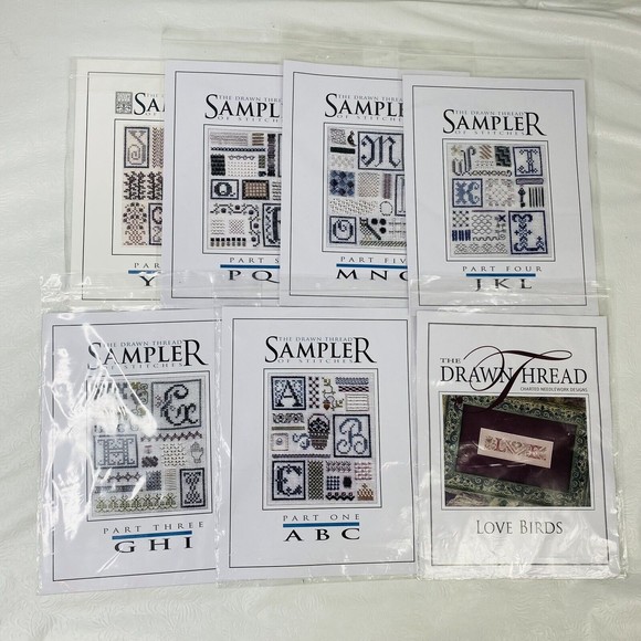 Drawn Thread | Office | 7 Drawn Thread Charted Needlework Designs ...